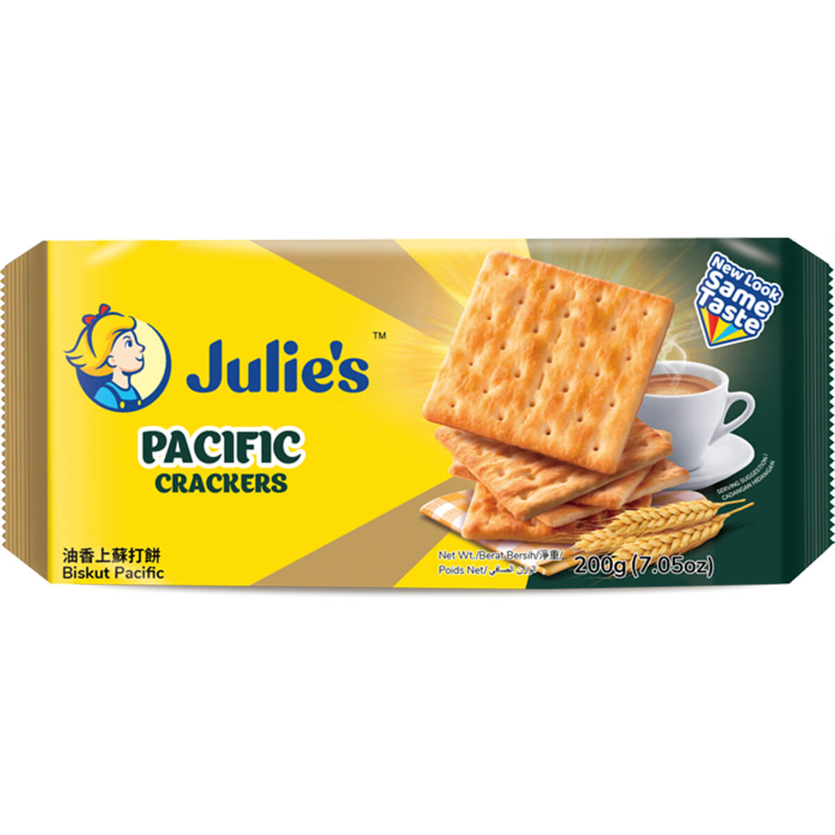 Julie's Pacific Cracker 200g x 3pcs – Frankie Supermarket